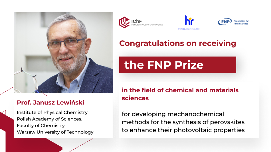 Prof. Janusz Lewiński receives the prestigious Foundation for Polish ...